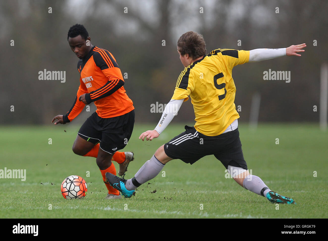 Tommy Flynn's (orange) vs Eastway Olympia, Hackney & Leyton Sunday ...