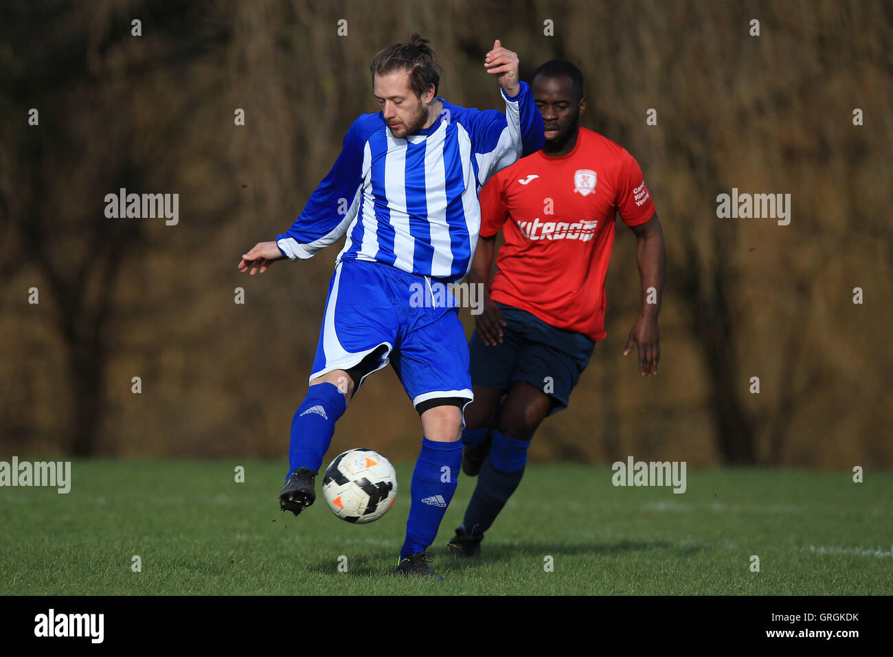 Forest Athletic (blue/white) vs Birkbeck Orient A, Hackney & Leyton ...