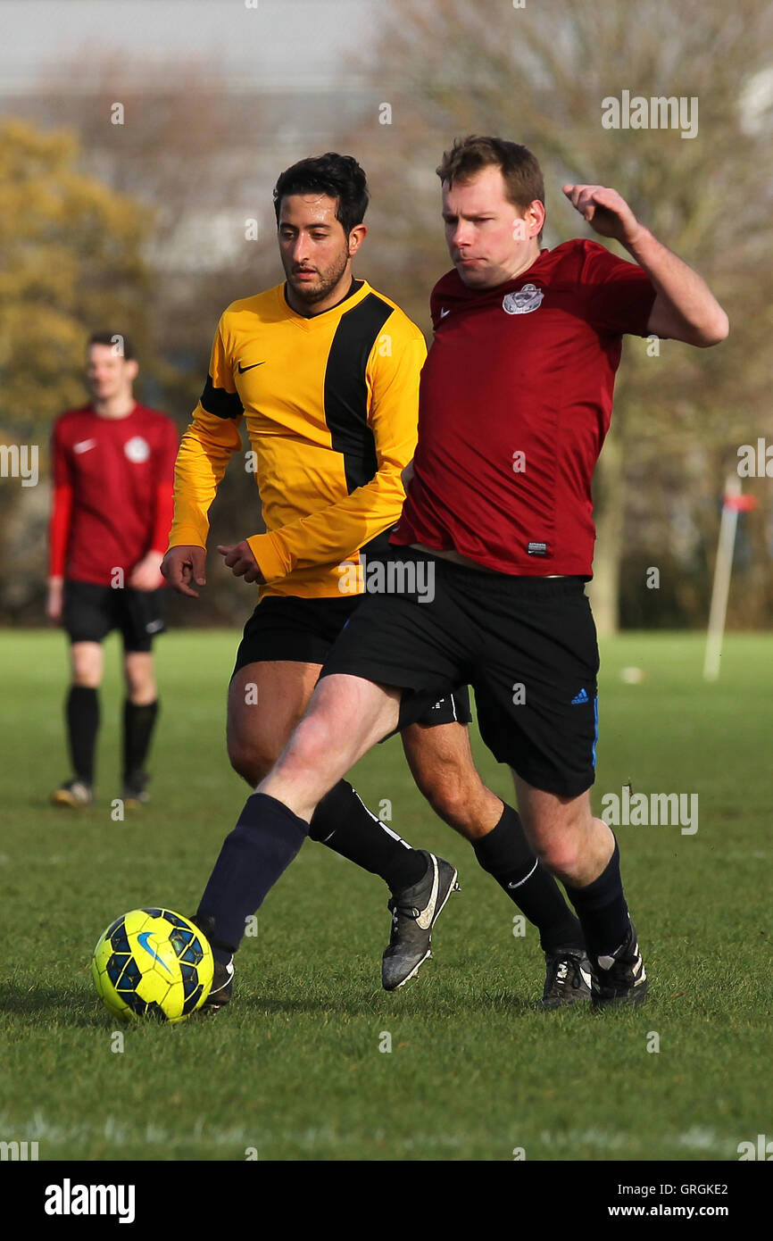 South London Sharks (yellow/black) vs Regents Park Rovers, Hackney ...