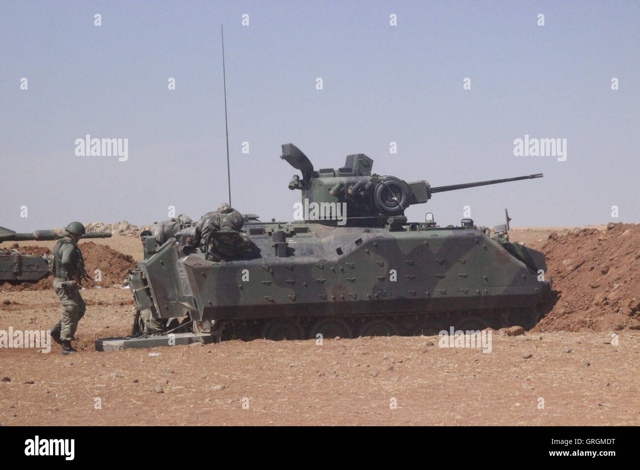 September 4, 2016 - Al-Rai, Syria - The photos show the preparation by ...