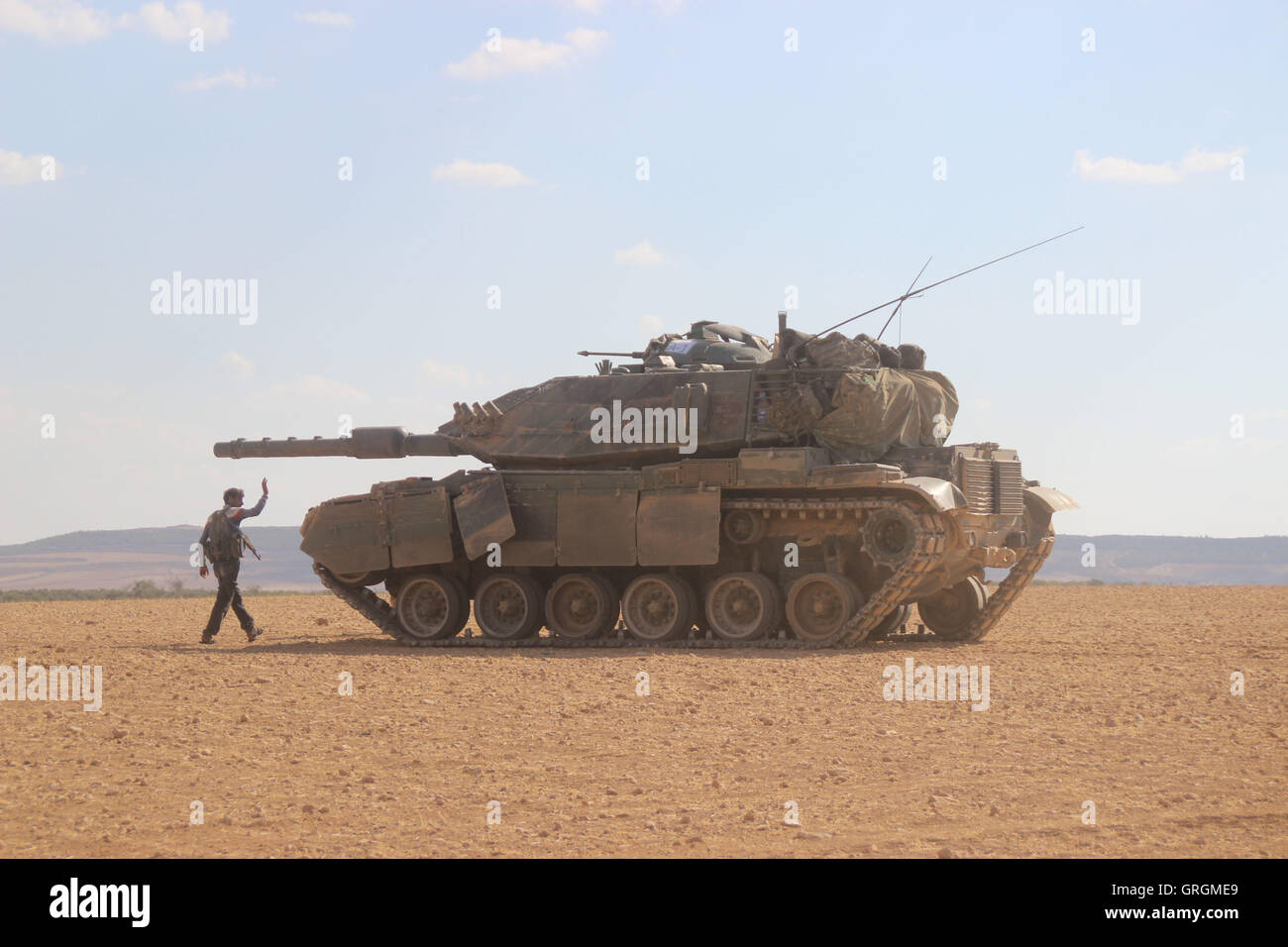 September 5, 2016 - Al-Rai, Syria - The photos show the preparation by ...