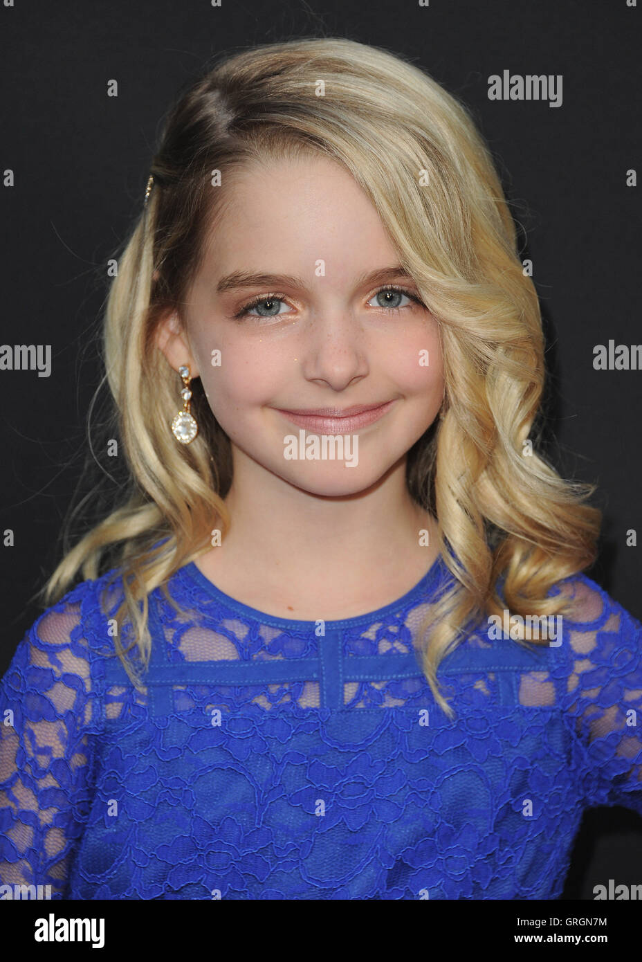 Hollywood, USA. 6th September, 2016. McKenna Grace at the Los Angeles ...
