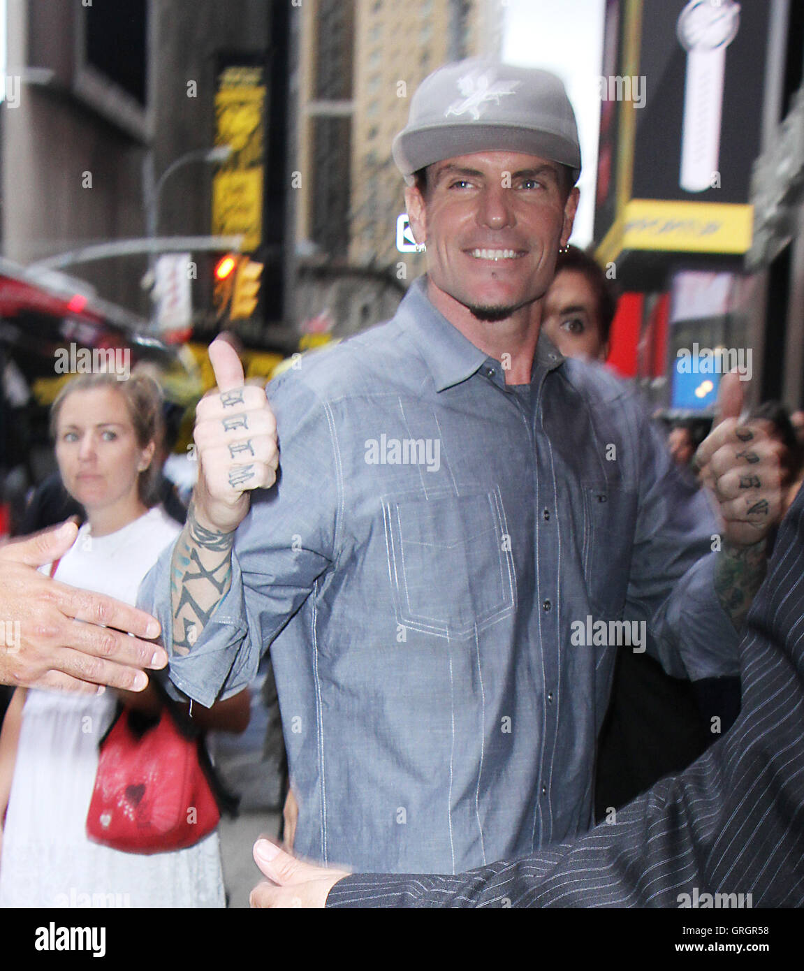 New York, USA. 7th September, 2016. Robert Van Winkle aka Vanilla Ice ...