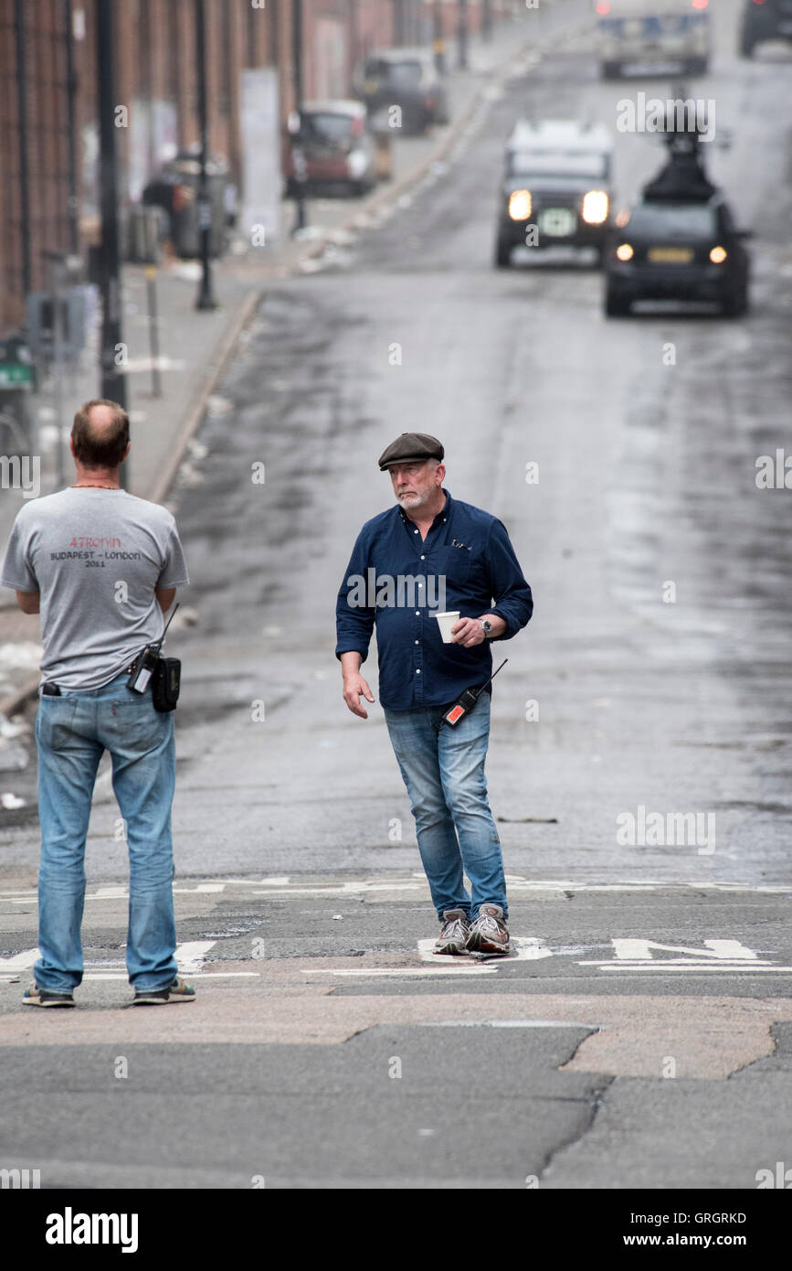 Car crash movie set hi-res stock photography and images - Alamy