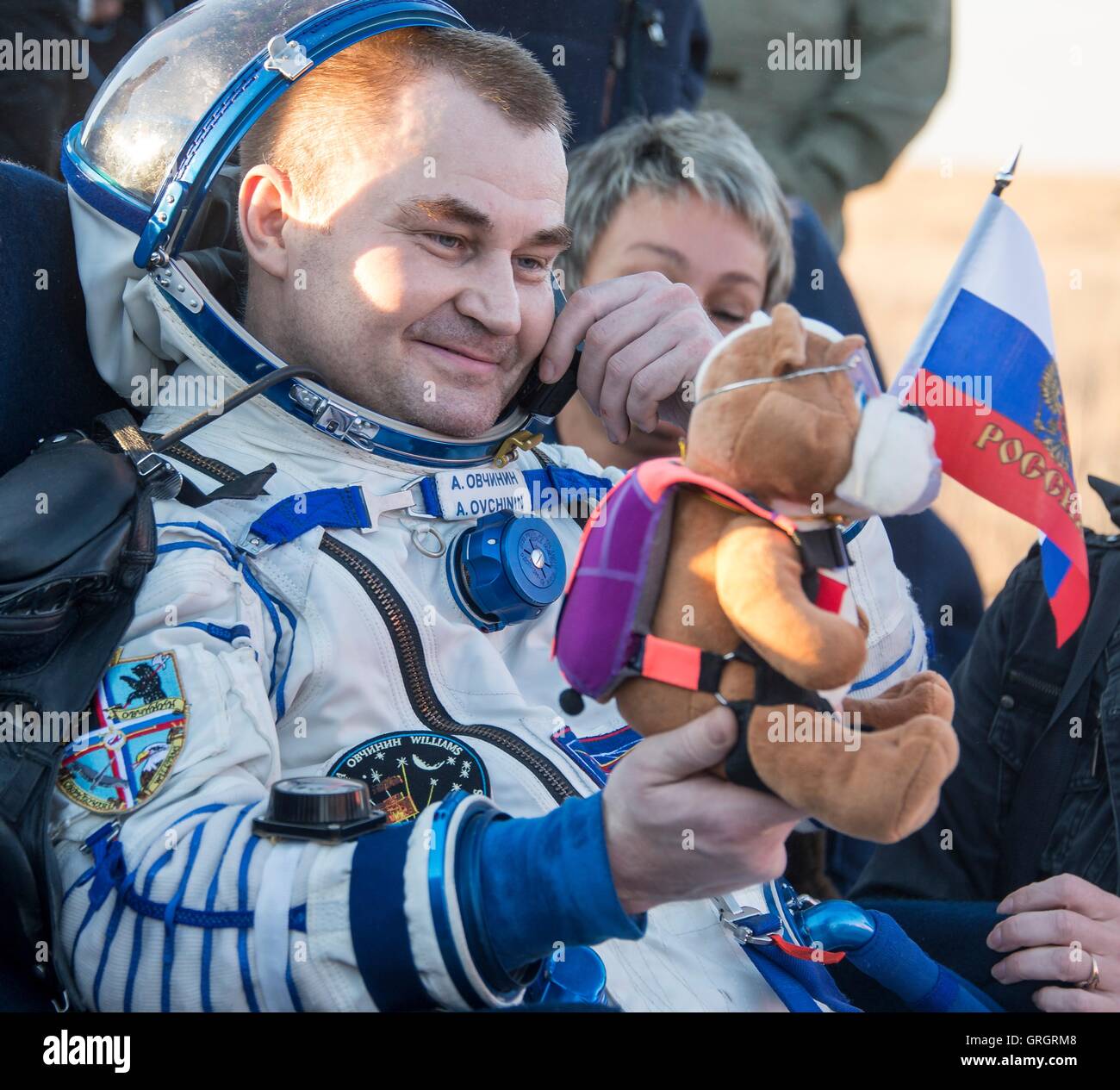 International Space Station Russian cosmonaut Alexey Ovchinin from ...