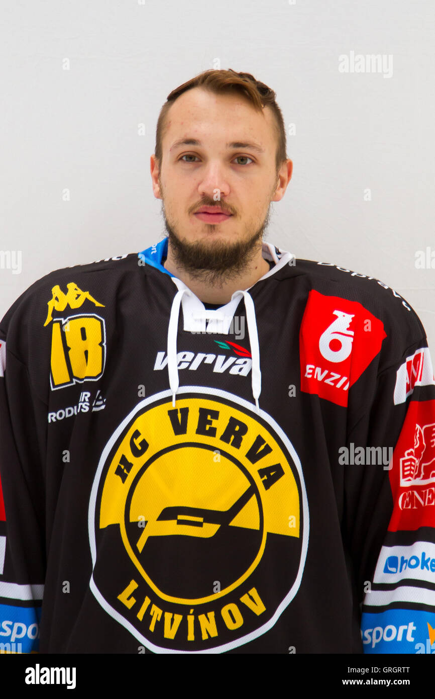 Litvinov, Czech Republic. 07th Sep, 2016. Frantisek Gerhat, player of ...