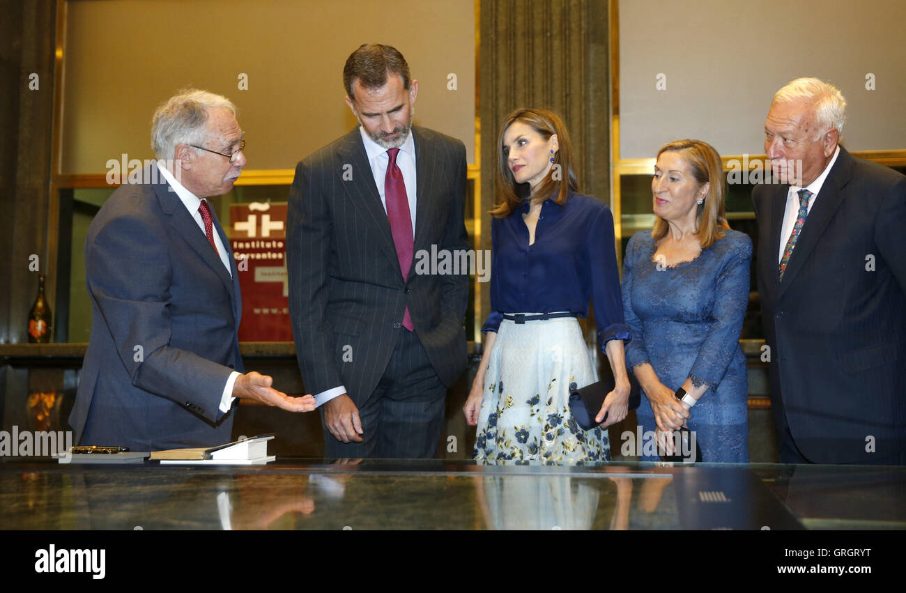 Madrid, Madrid, Spain. 7th Sep, 2016. King Felipe VI of Spain, Queen ...