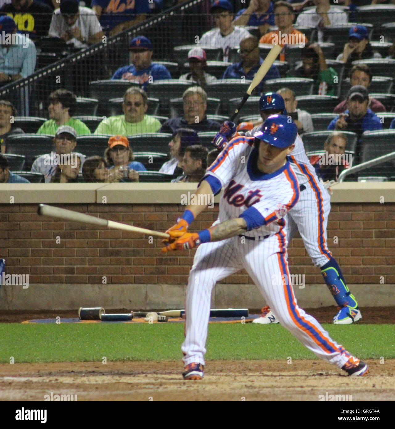 New York, New York, USA. 7th Sep, 2016. JAY BRUCE 19 OF THE NY METS IN ...