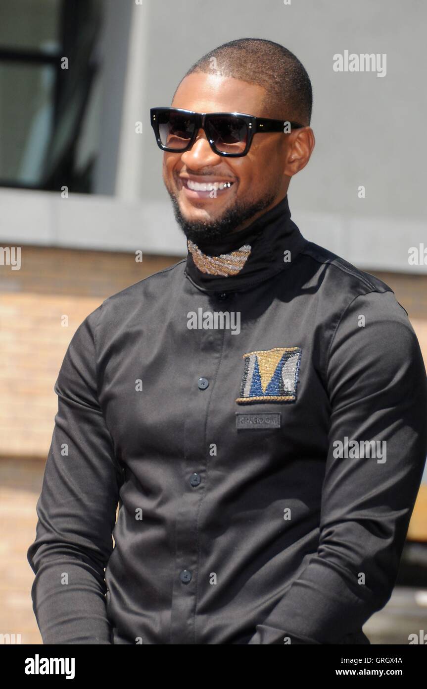 Los Angeles, CA, USA. 7th Sep, 2016. Usher at the induction ceremony ...