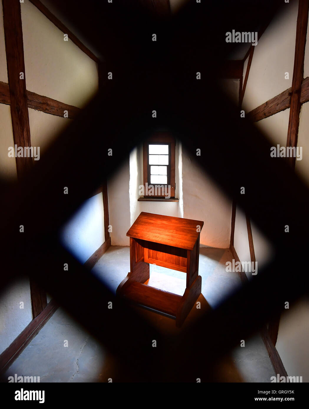 The so-called Luther cell can be seen in the monks' sleeping quarters ...