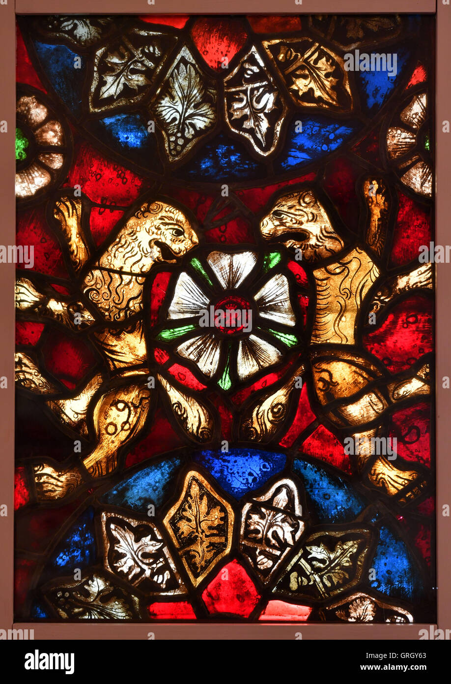 An example of the Luther rose, which Martin Luther used later as a ...