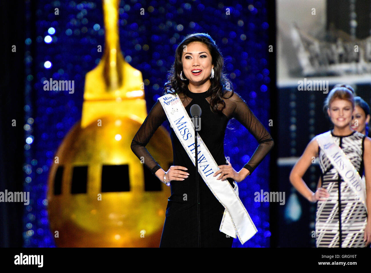 Atlantic City, New Jersey, USA. 7th Sep, 2016. Miss Hawaii, ALLISON CHU ...