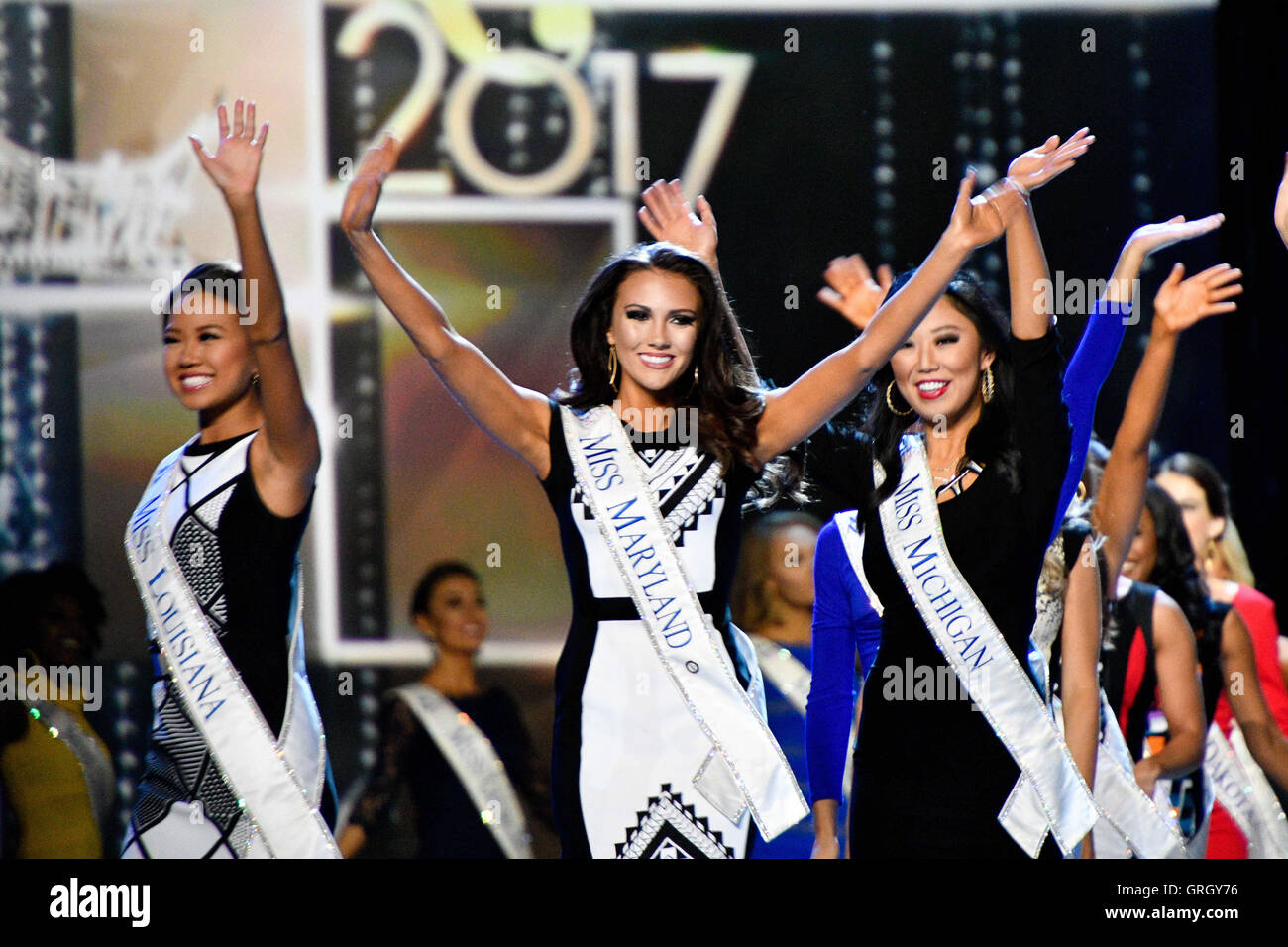Atlantic City, New Jersey, USA. 7th Sep, 2016. Miss Maryland, HANNAH ...