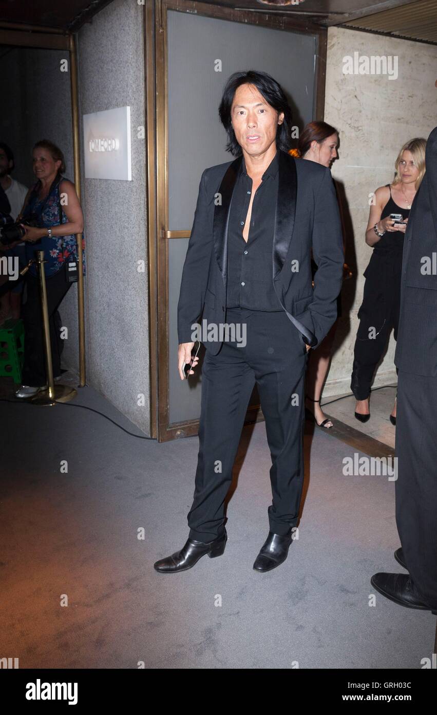 New York, NY, USA. 7th Sep, 2016. Stephen Gan at arrivals for Tom Ford ...