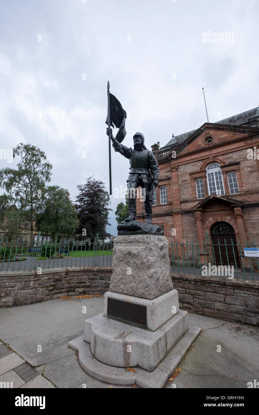 Flodden Memorial Selkirk Memorial Garden to the Battle of Flodden, 9th ...