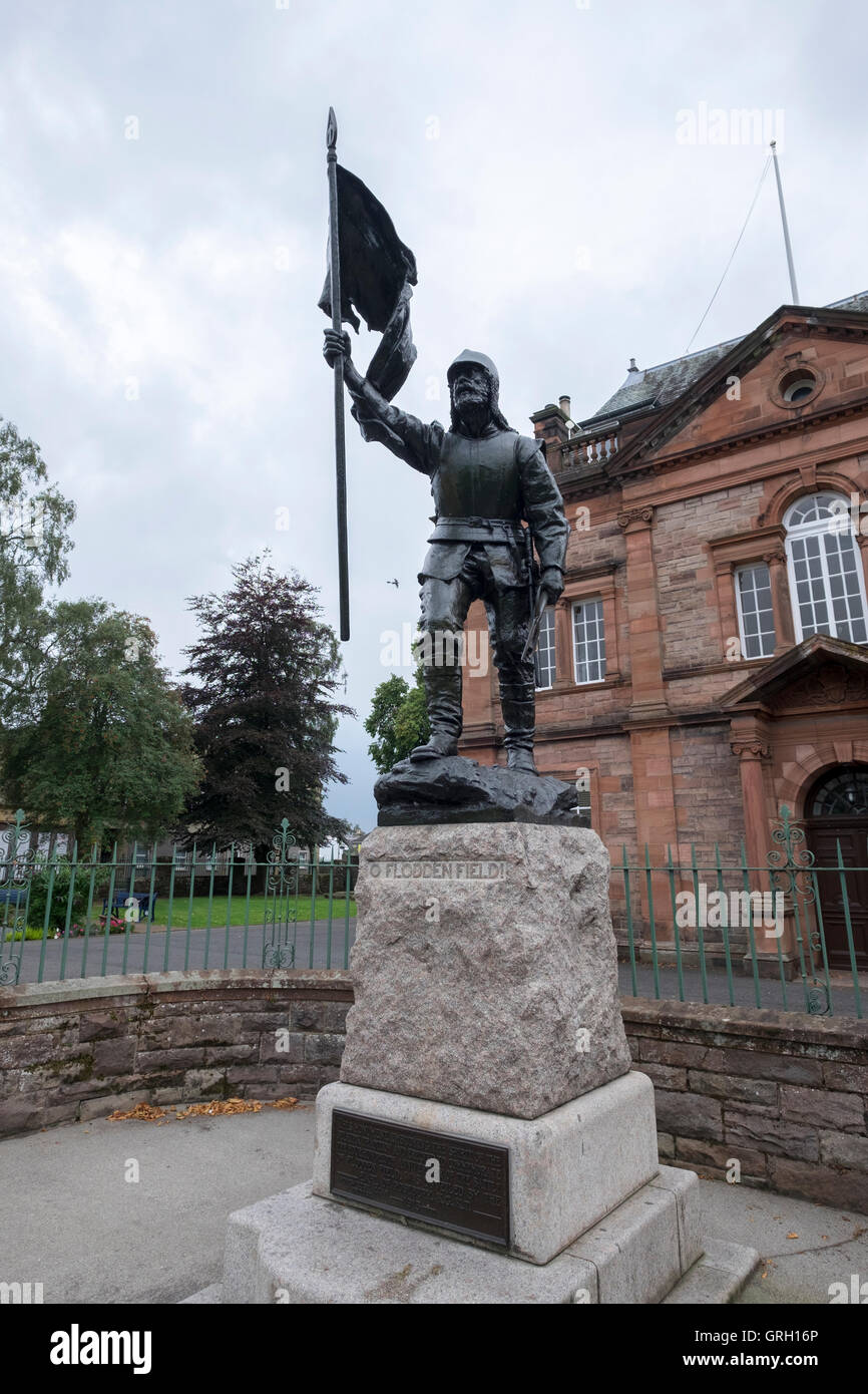 Flodden Memorial Selkirk Memorial Garden to the Battle of Flodden, 9th ...