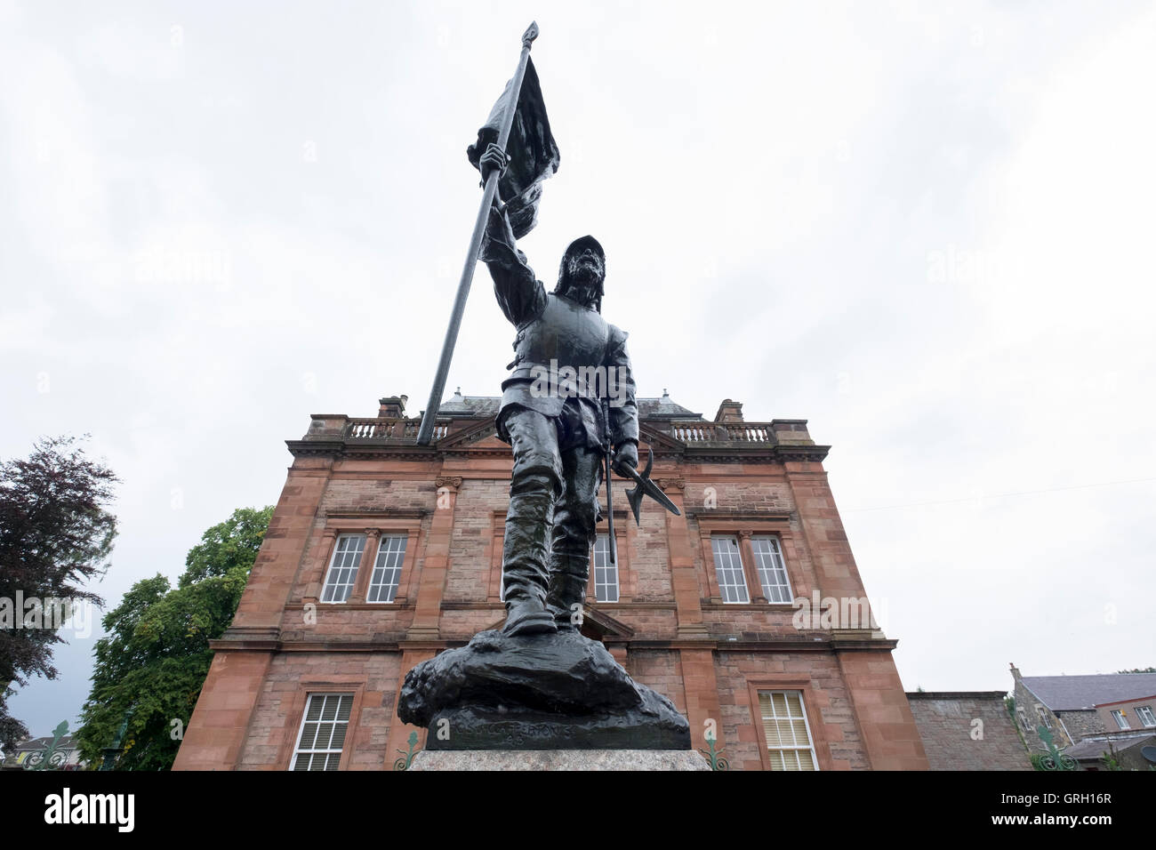 Flodden Memorial Selkirk Memorial Garden to the Battle of Flodden, 9th ...