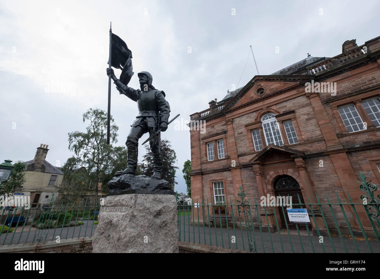 Flodden Memorial Selkirk Memorial Garden to the Battle of Flodden, 9th ...