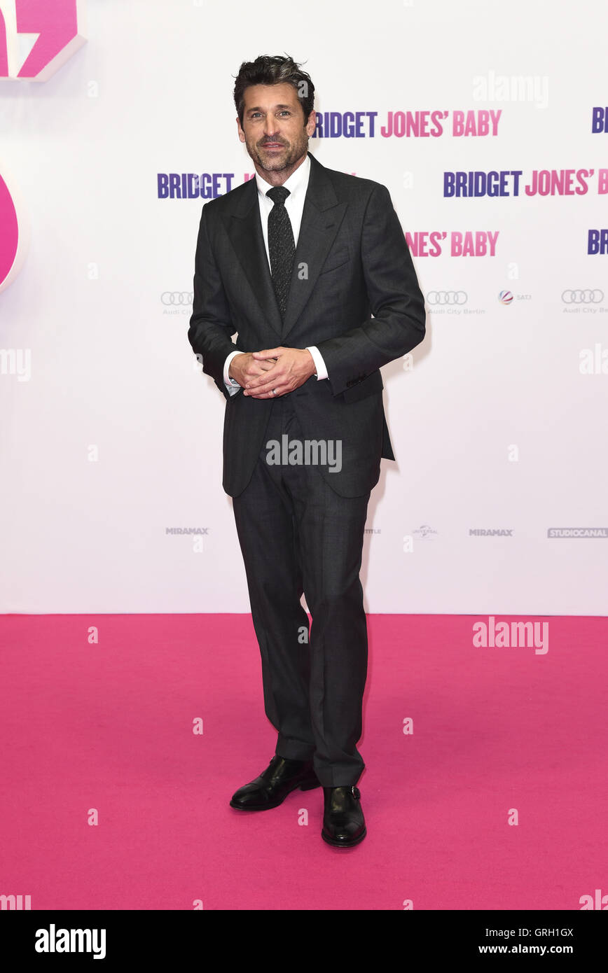 Berlin, Germany. 07th Sep, 2016. Patrick Dempsey at the Premiere of ...
