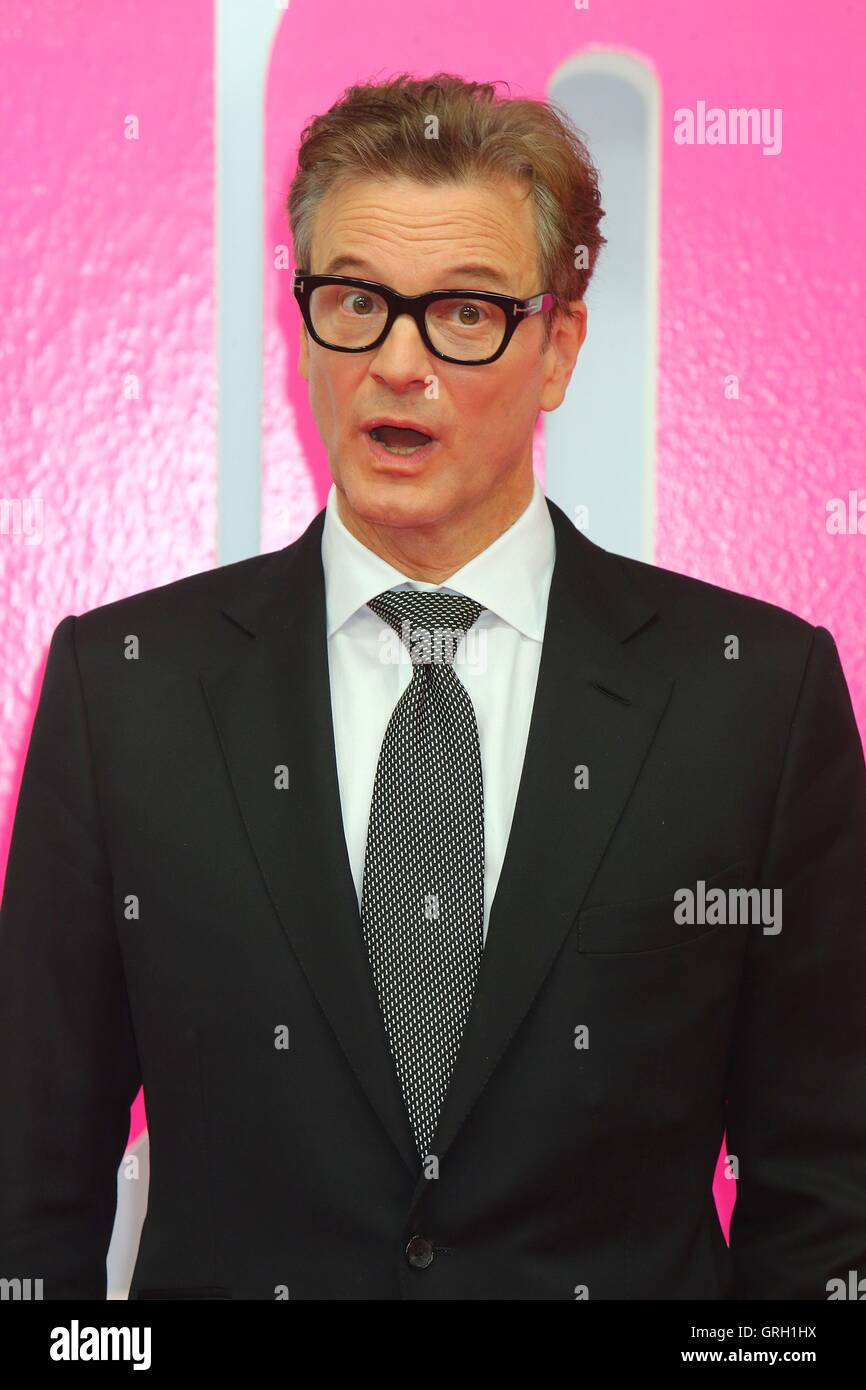 Berlin, Germany. 07th Sep, 2016. Collin Firth at the Premiere of ...