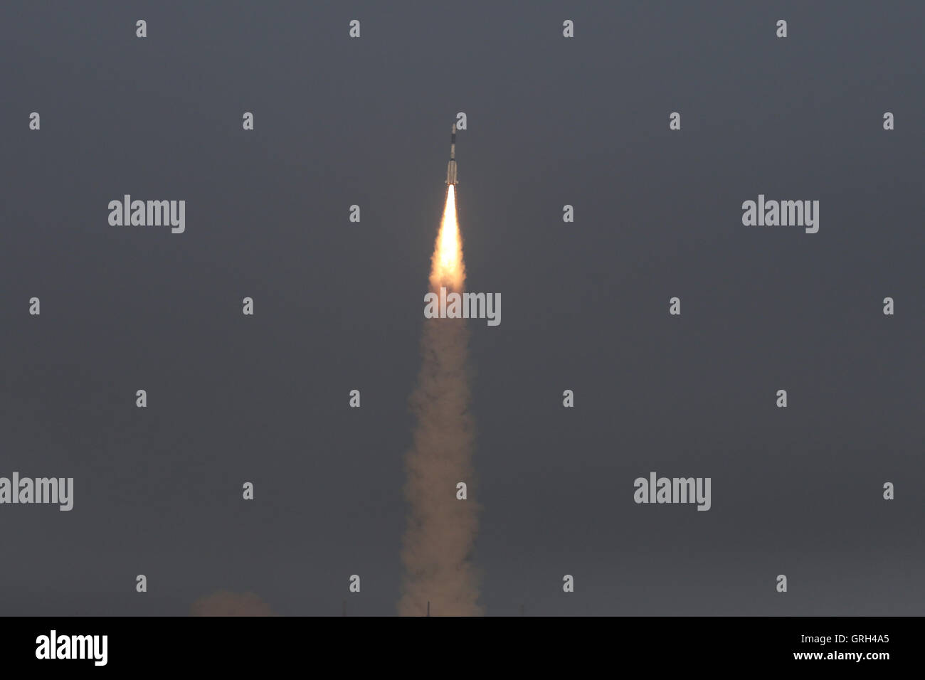 Sriharikota, Andhra Pradesh, India. 8th September, 2016. The fully ...