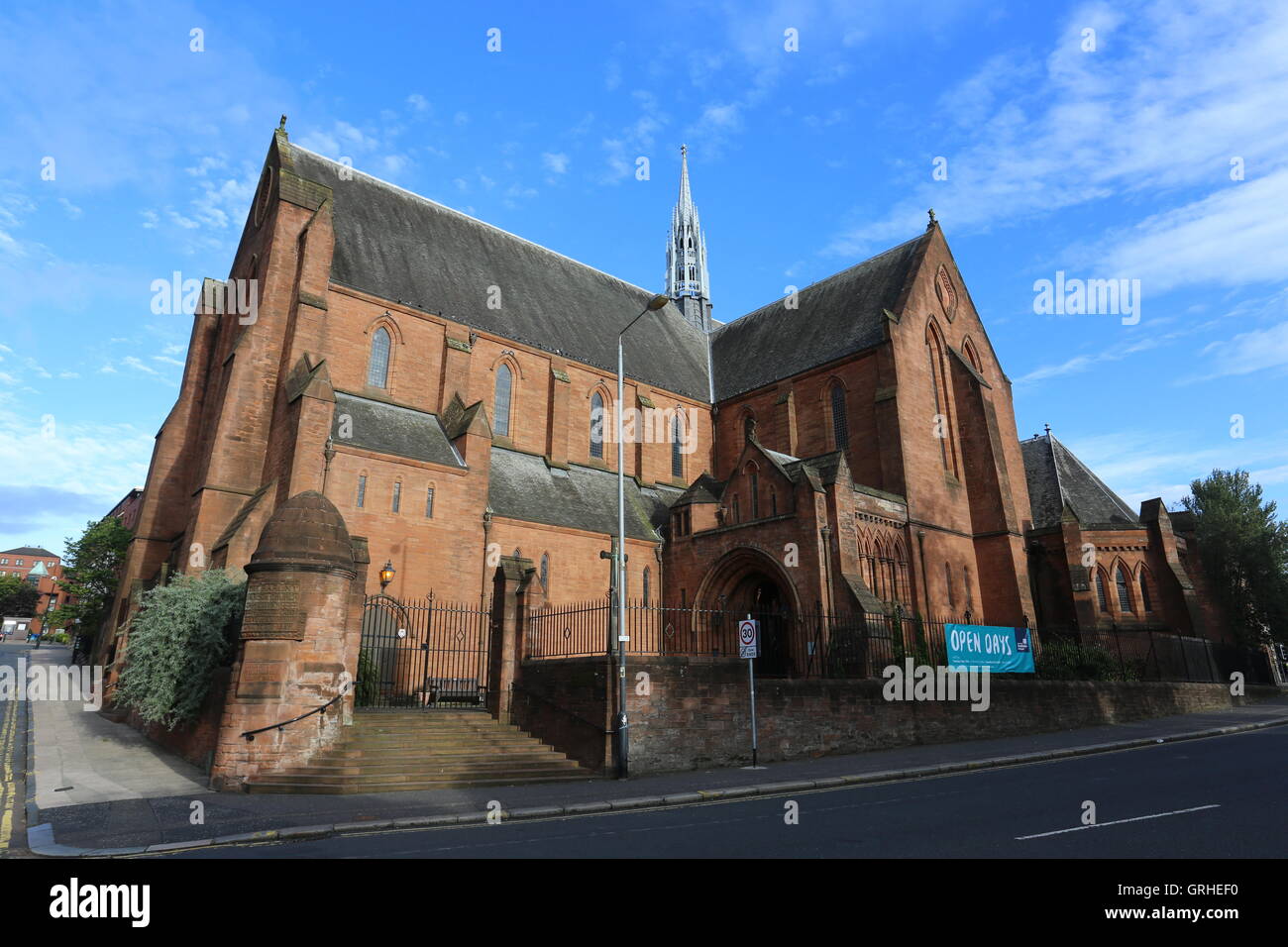 Exterior of Barony Hall University of Strathclyde Glasgow Scotland ...