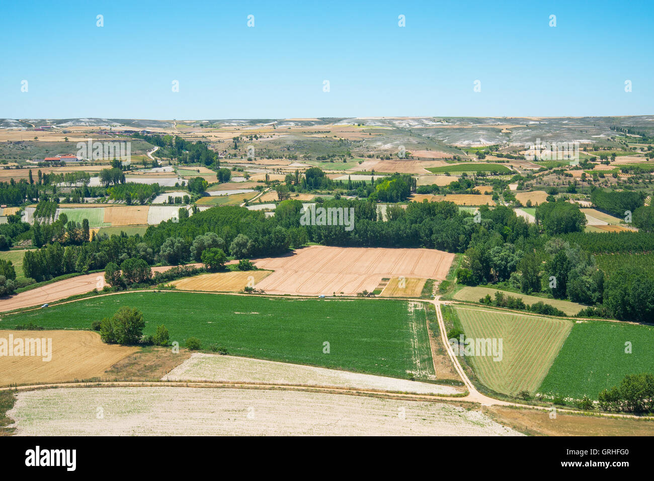 Landscape castilian castilian plateau hi-res stock photography and ...