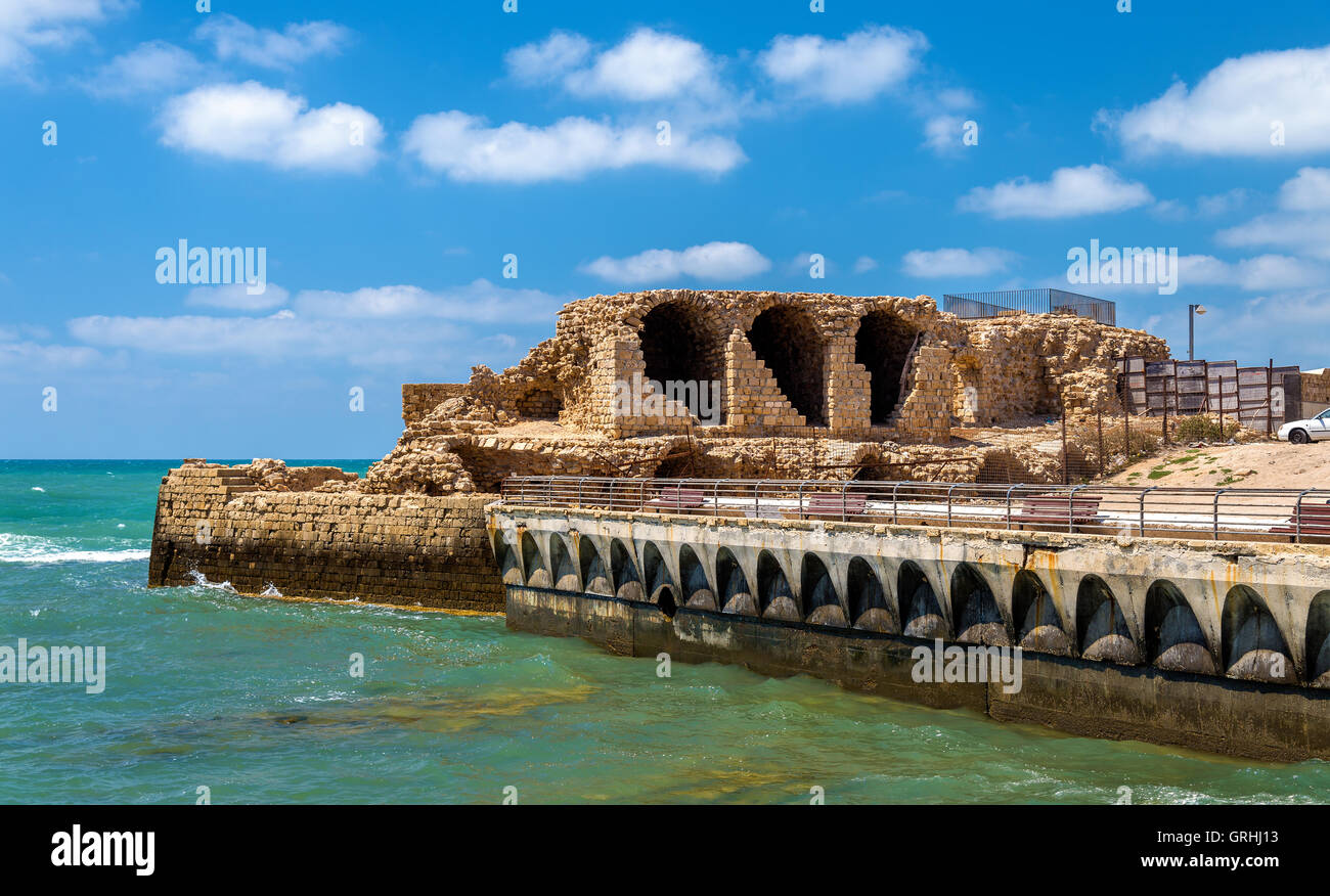 Ancient City Walls of Acre - Israel Stock Photo - Alamy