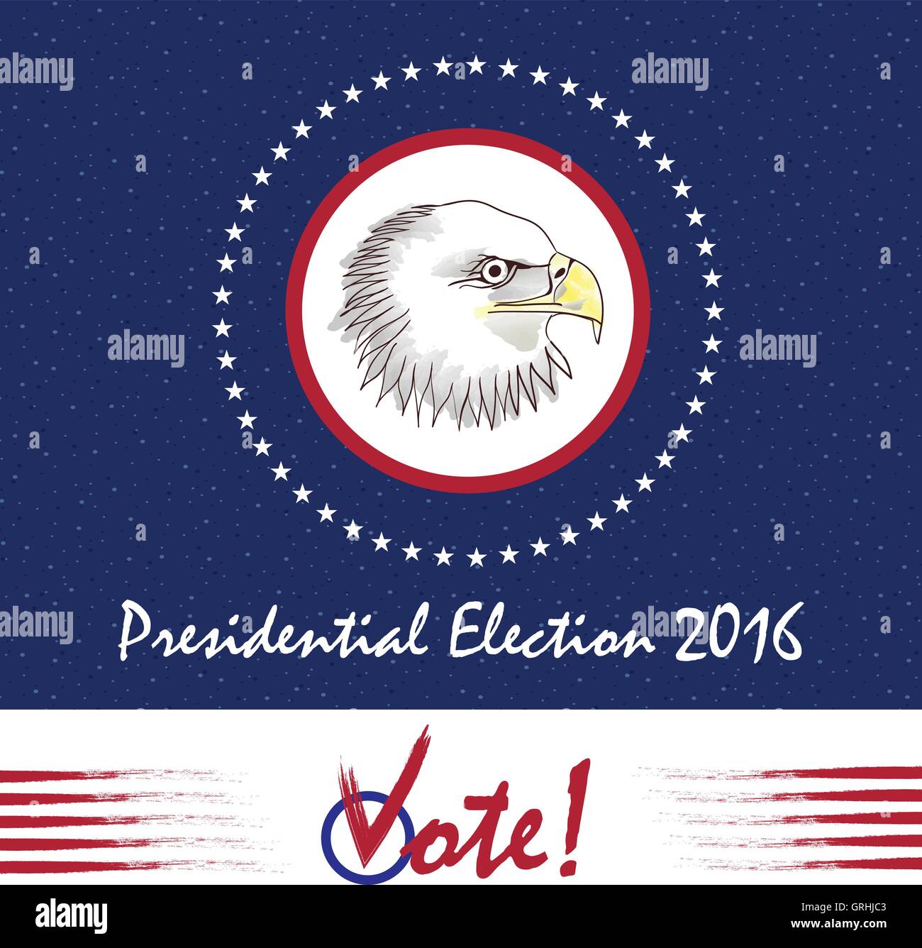 Presidential seal eagle Stock Vector Images - Alamy