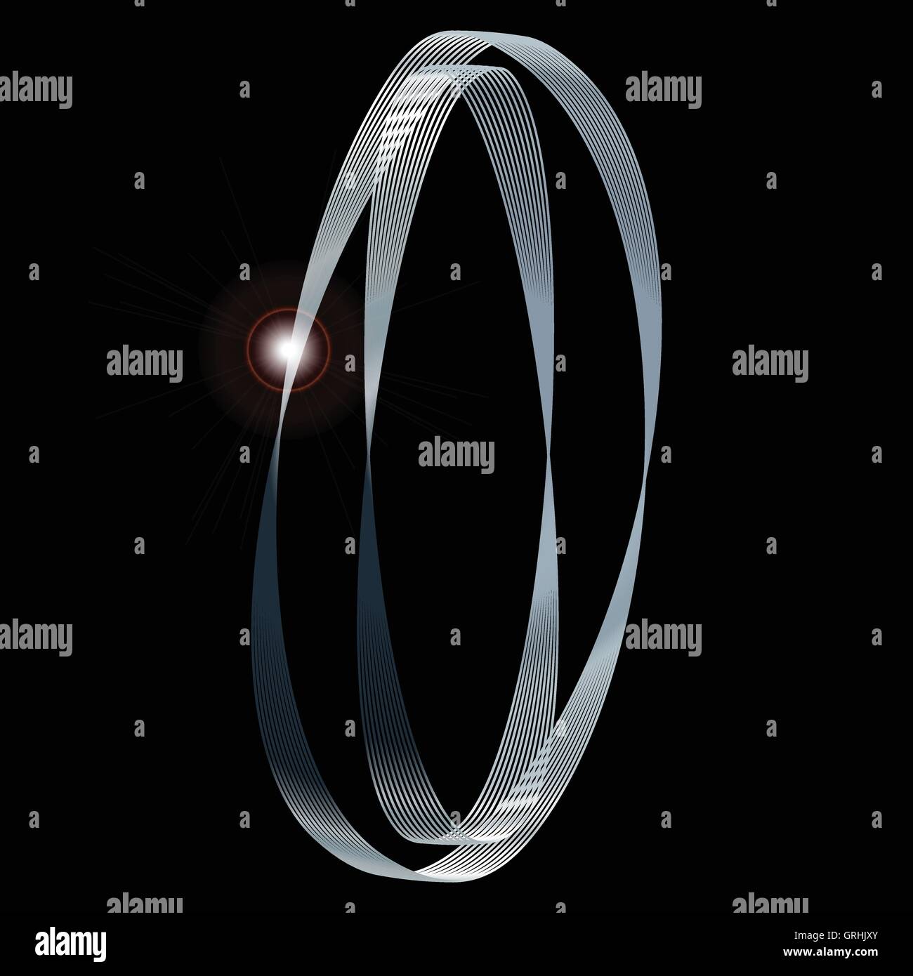 Silver Number Zero Stock Vector Image & Art - Alamy