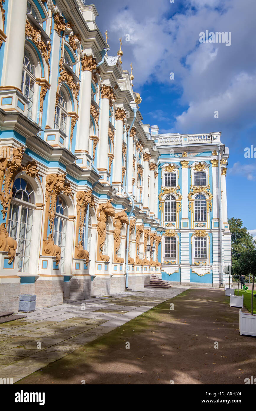 Catherine Palace in Saint Petersburg Stock Photo - Alamy
