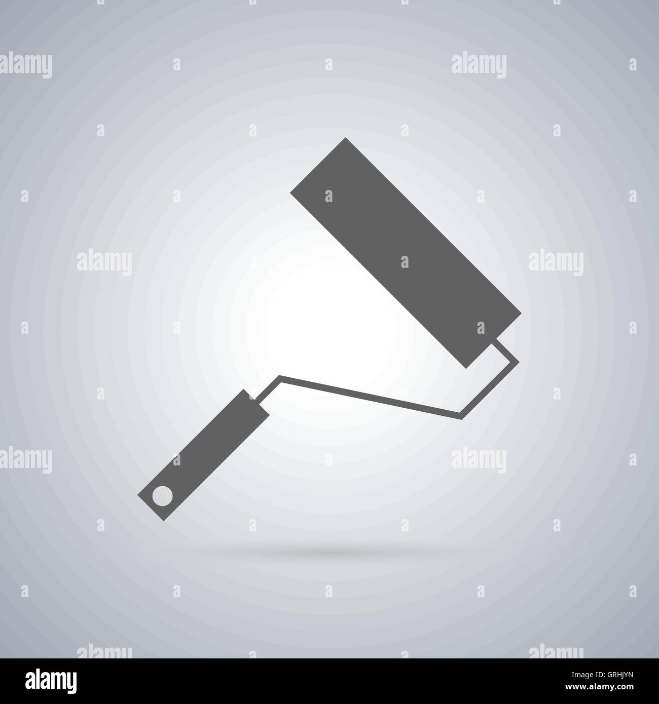 Trowel and paint Stock Vector Images - Alamy
