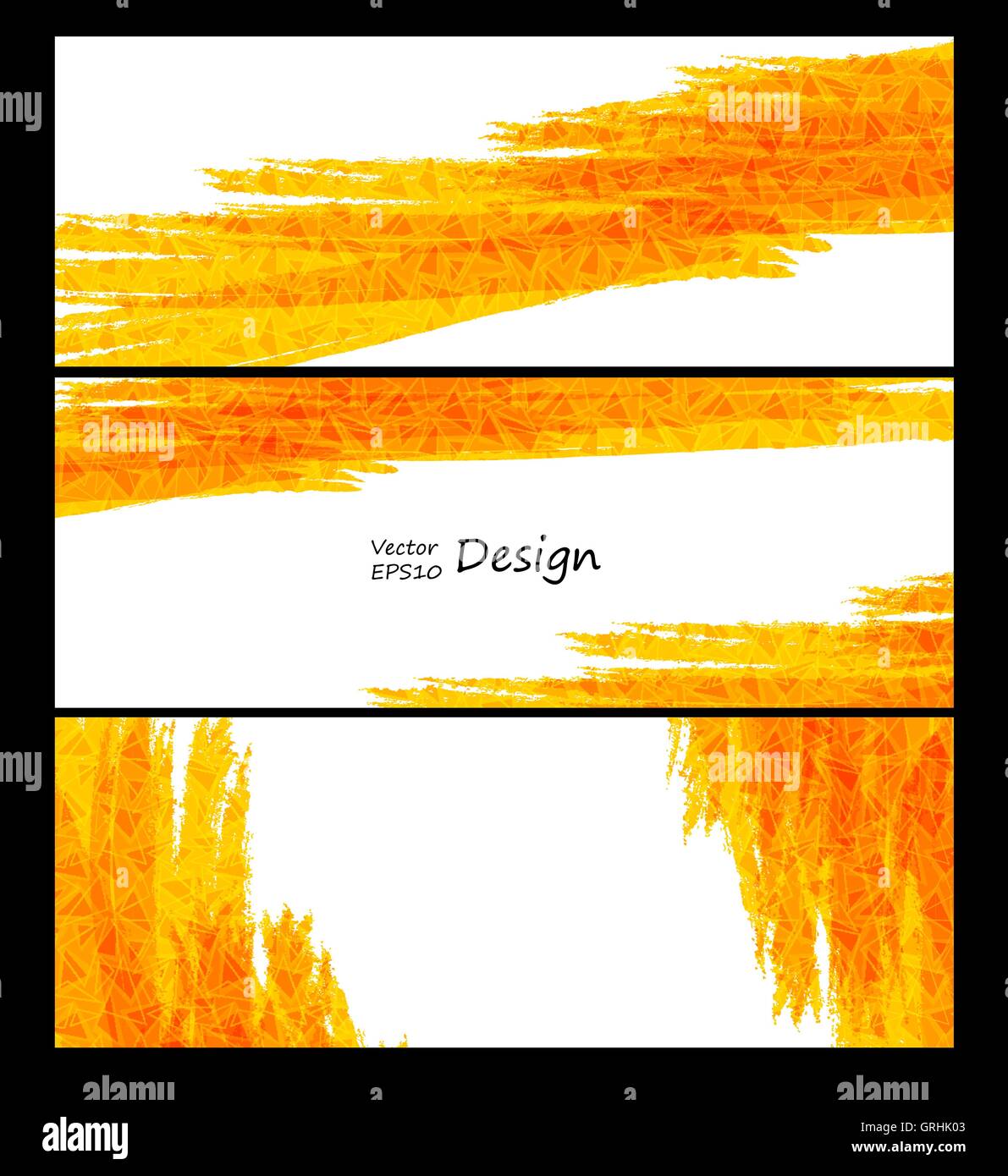 yellow vector banners Stock Vector Image & Art - Alamy