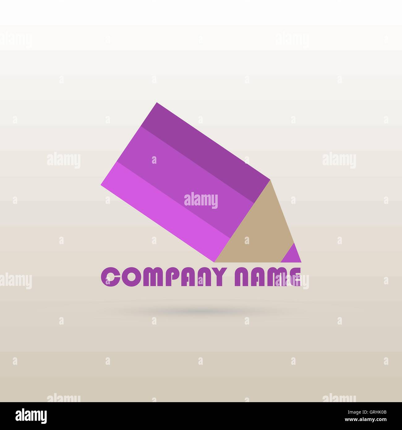 Logo design template, vector illustration Stock Vector Image & Art - Alamy
