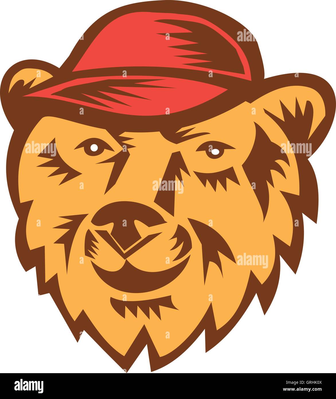 Bear wearing Stock Vector Images - Alamy