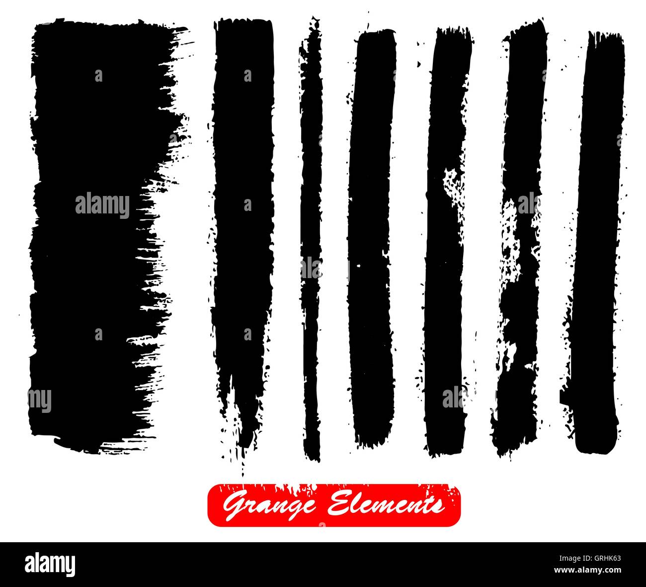 grunge vector elements Stock Vector Image & Art - Alamy
