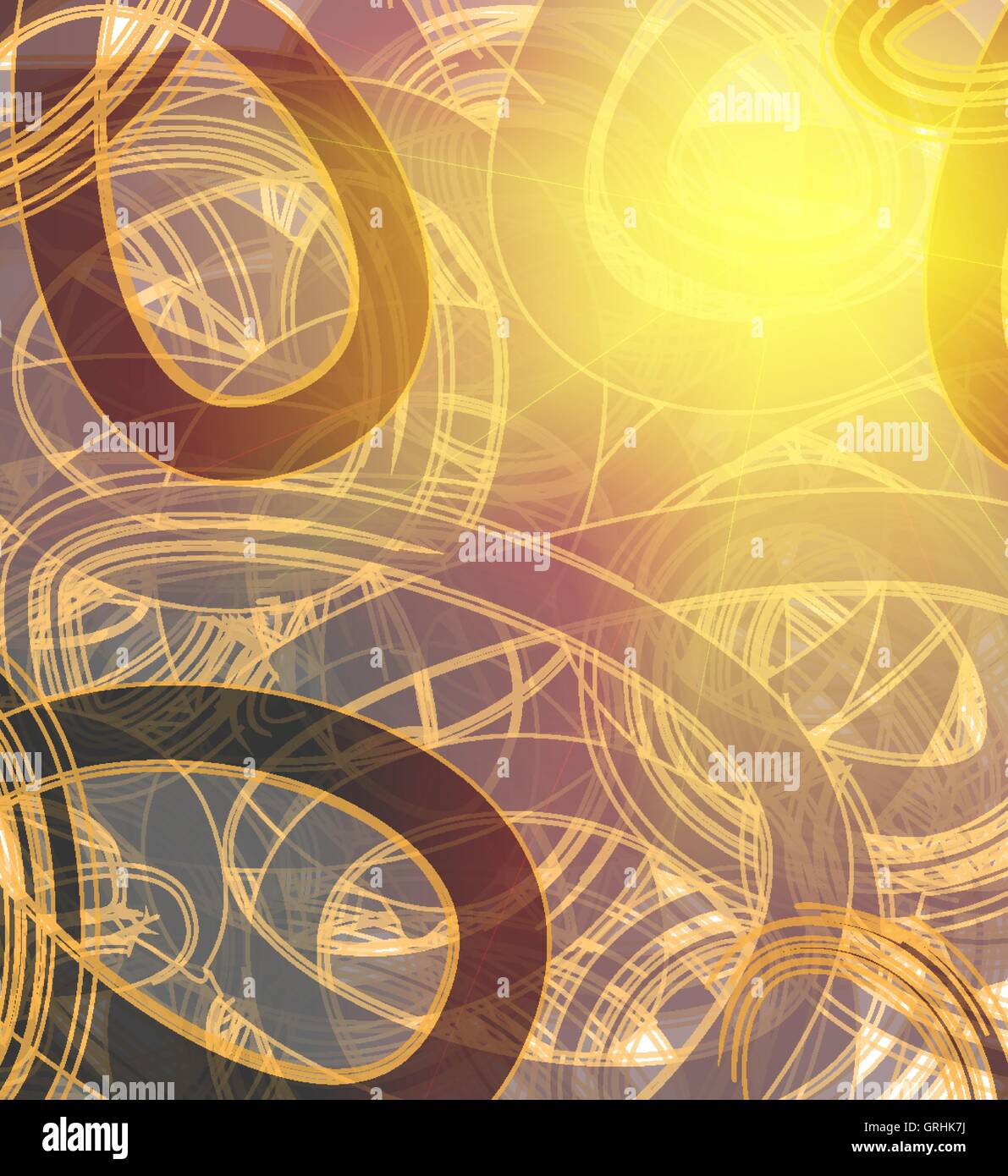 vector abstract curly backdrop Stock Vector Image & Art - Alamy