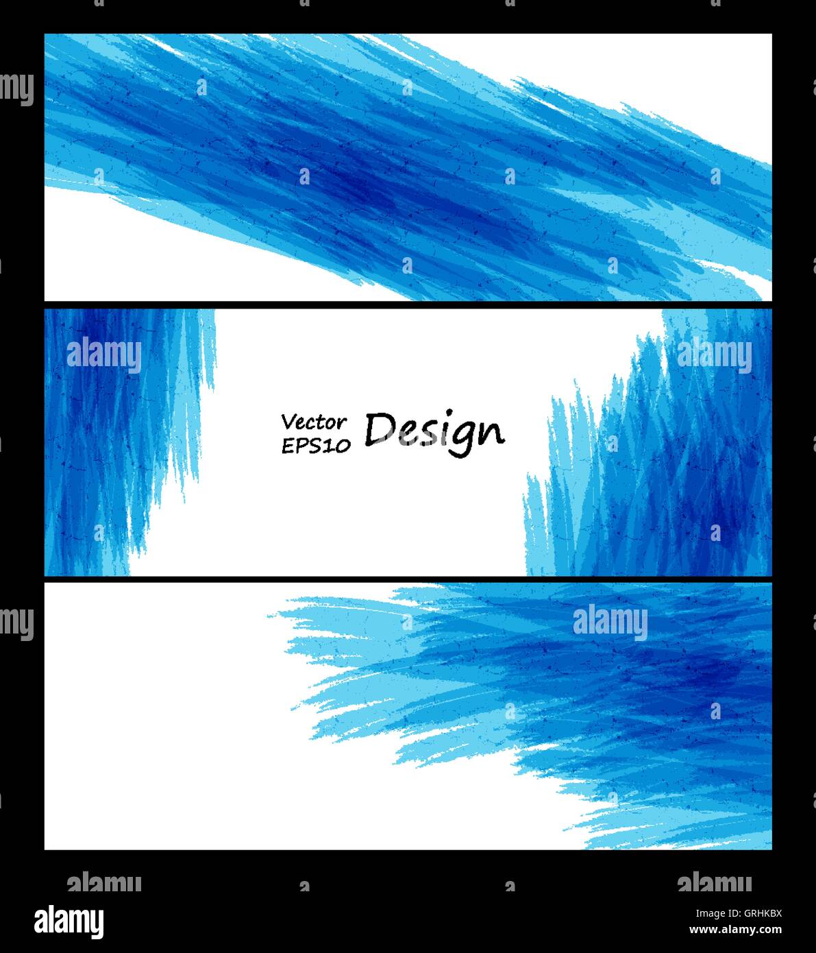 blue vector banners Stock Vector Image & Art - Alamy