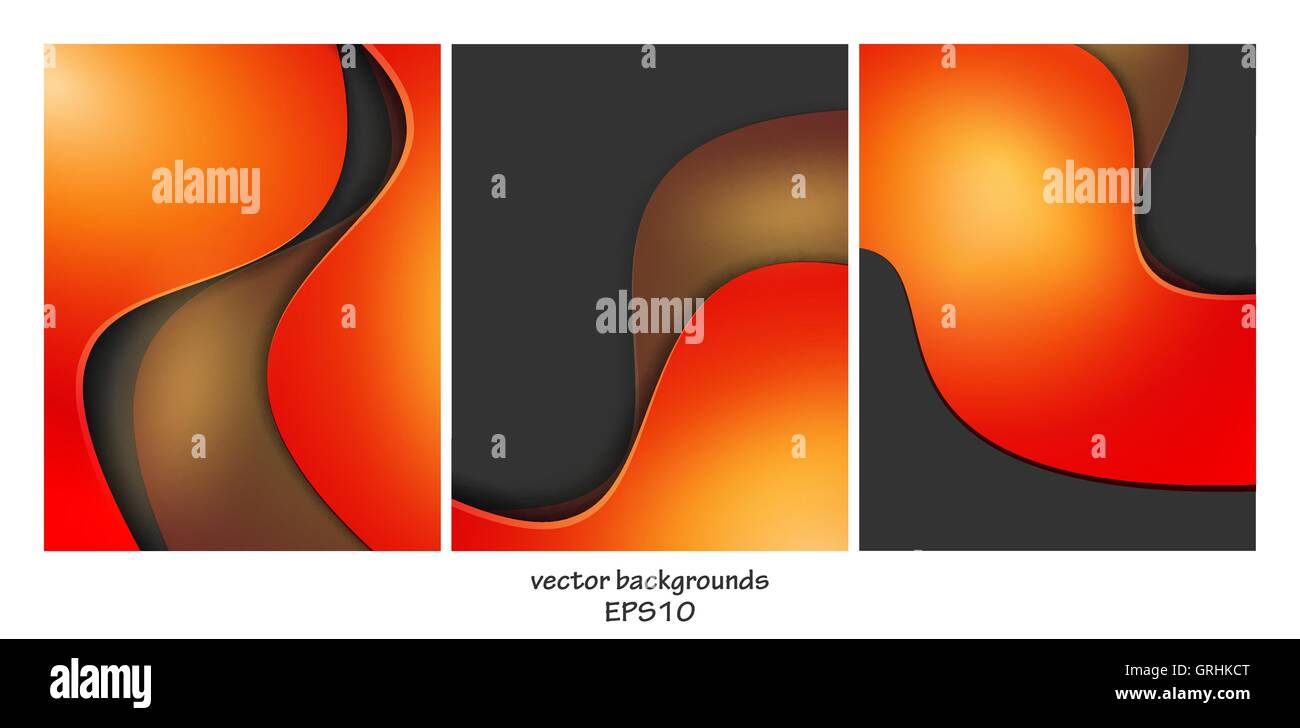 vector backgrounds set Stock Vector Image & Art - Alamy