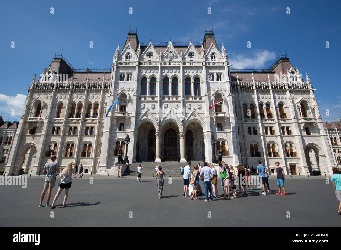 Hungarian Parliament Building, seat of the National Assembly of Hungary ...