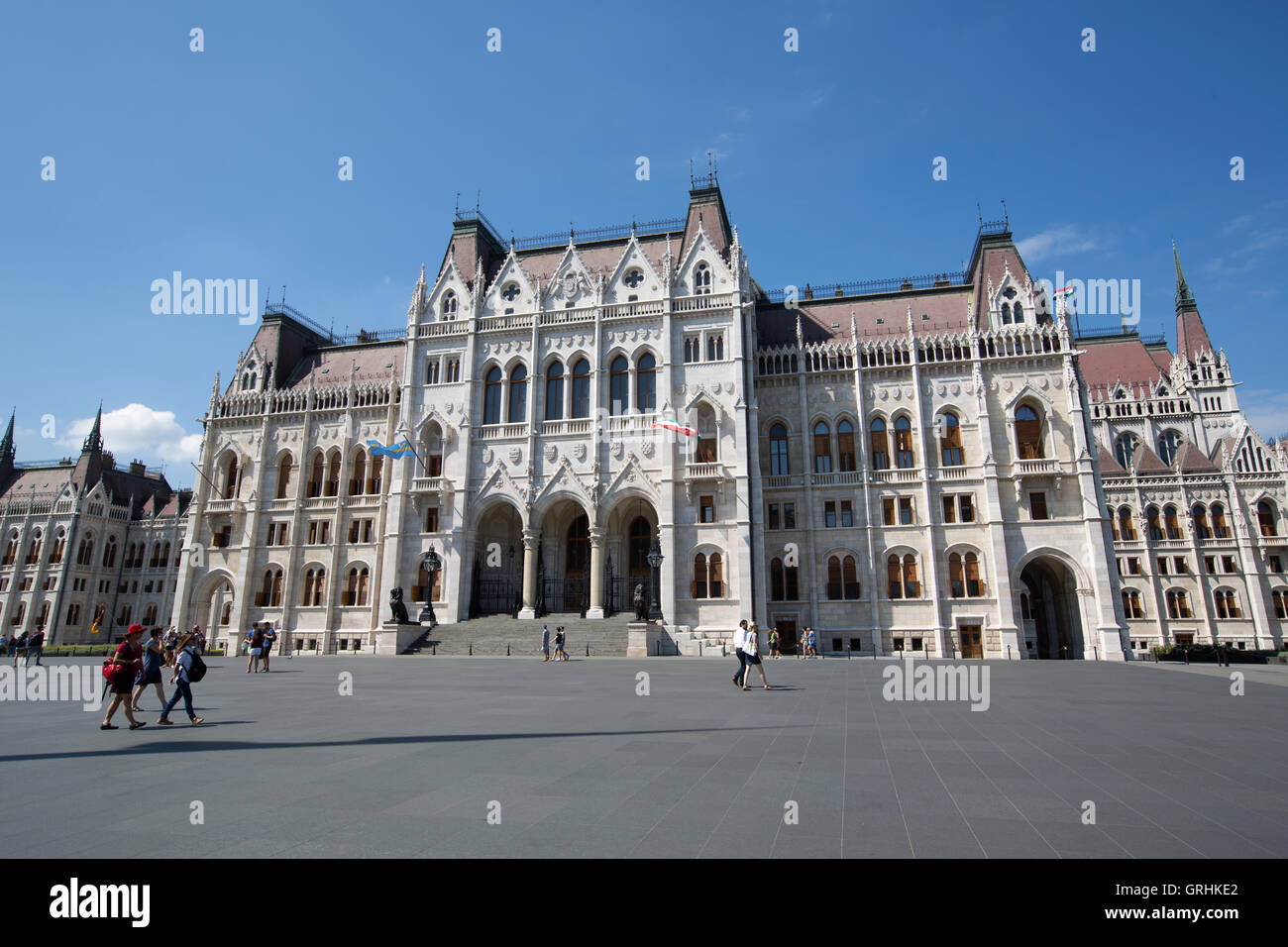 Hungarian Parliament Building, seat of the National Assembly of Hungary ...