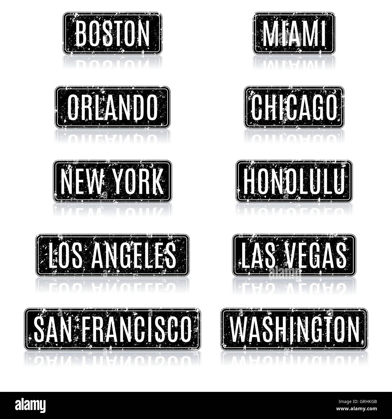 Old new york illustration Stock Vector Images - Alamy