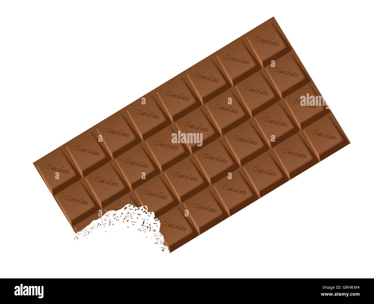 Chocolate bar drawing hi-res stock photography and images - Alamy