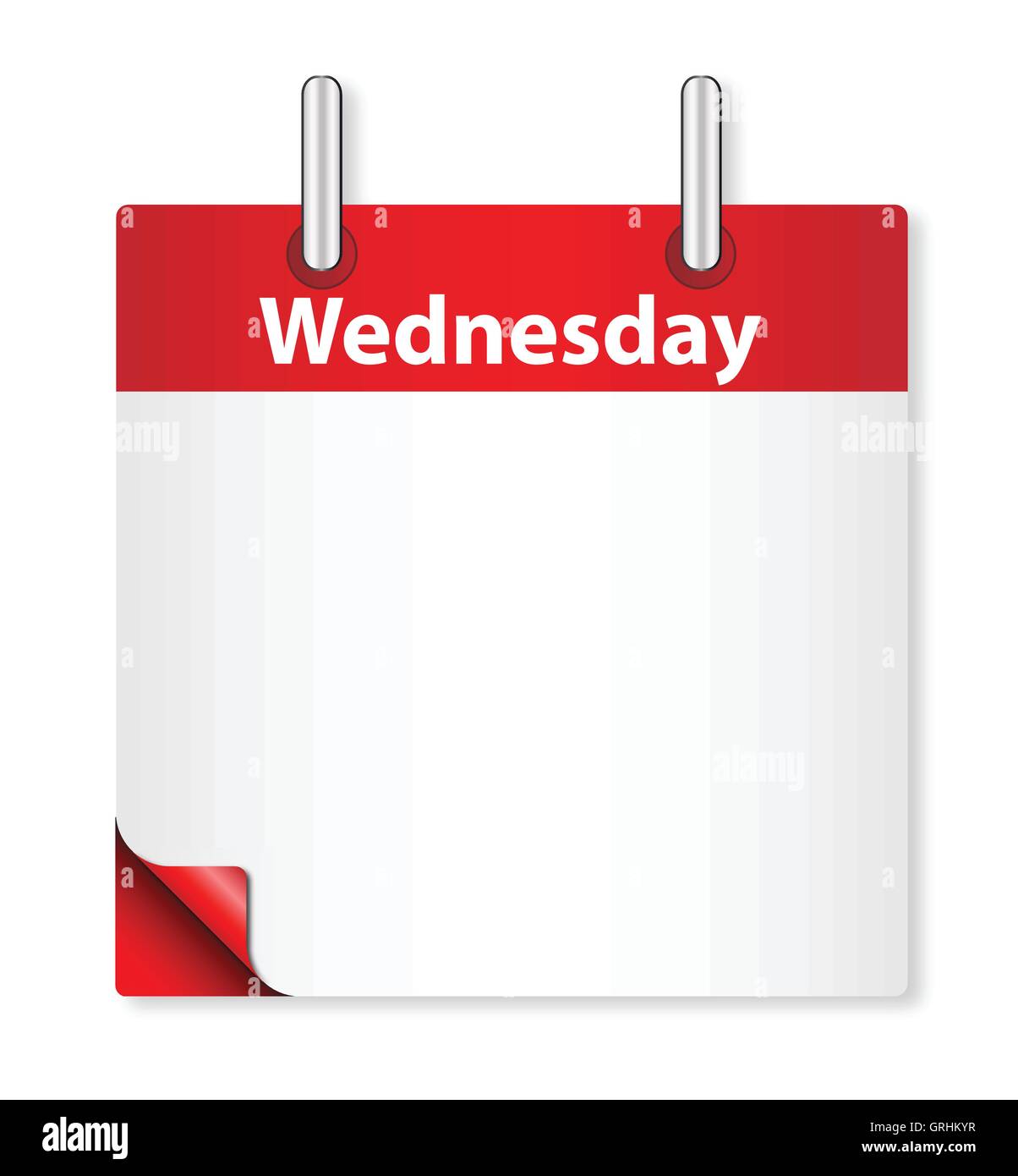 Wednesday Stock Vector Images - Alamy