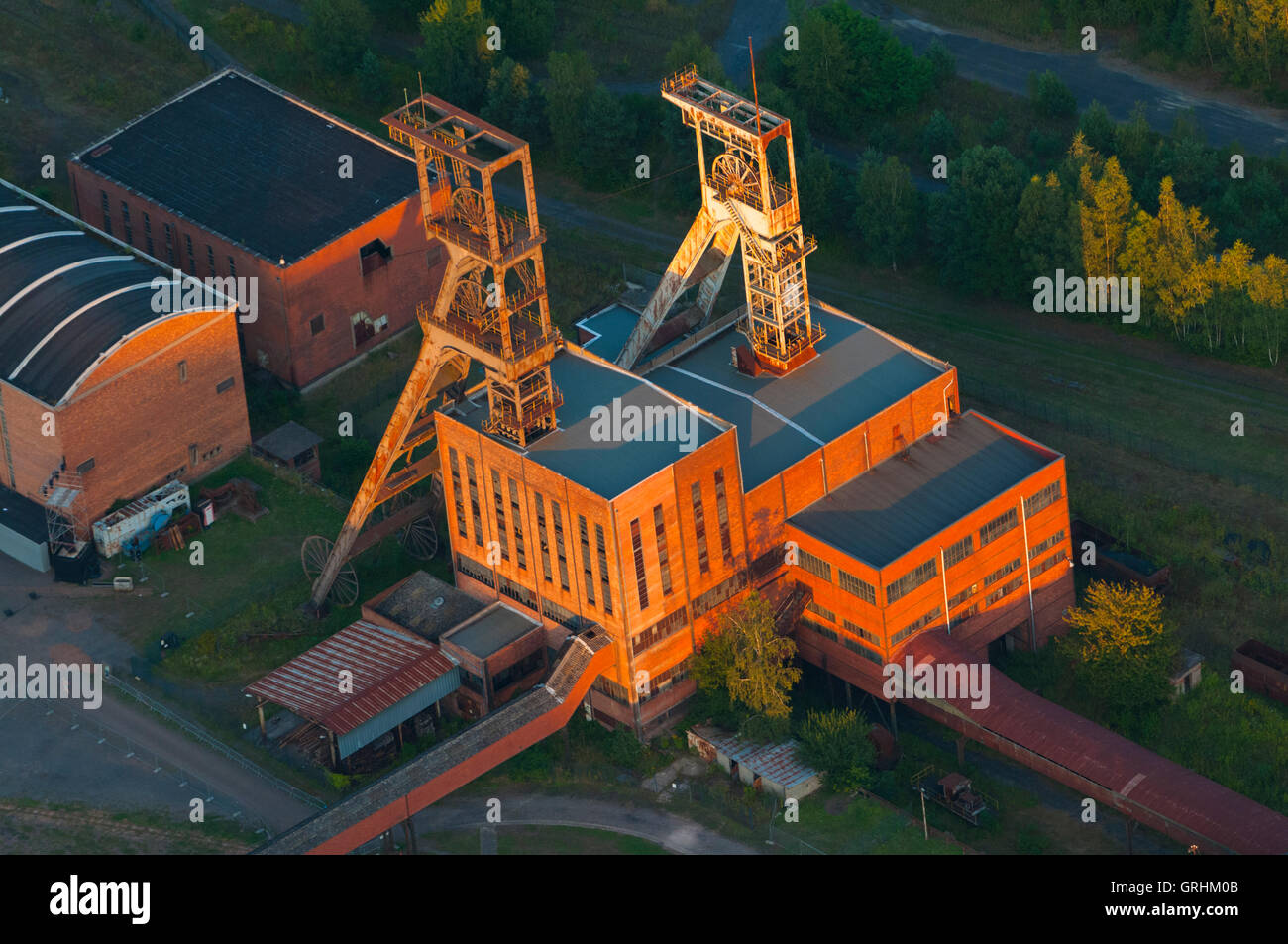 Moselle (57), Forbach, Petite-Rosselle, Carreau Wendel, Musee des ...