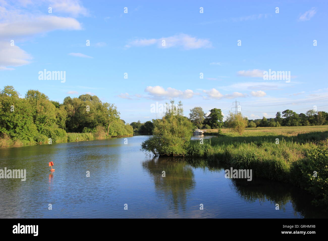 River Thames, Iffley, Oxfordshire, England Stock Photo - Alamy
