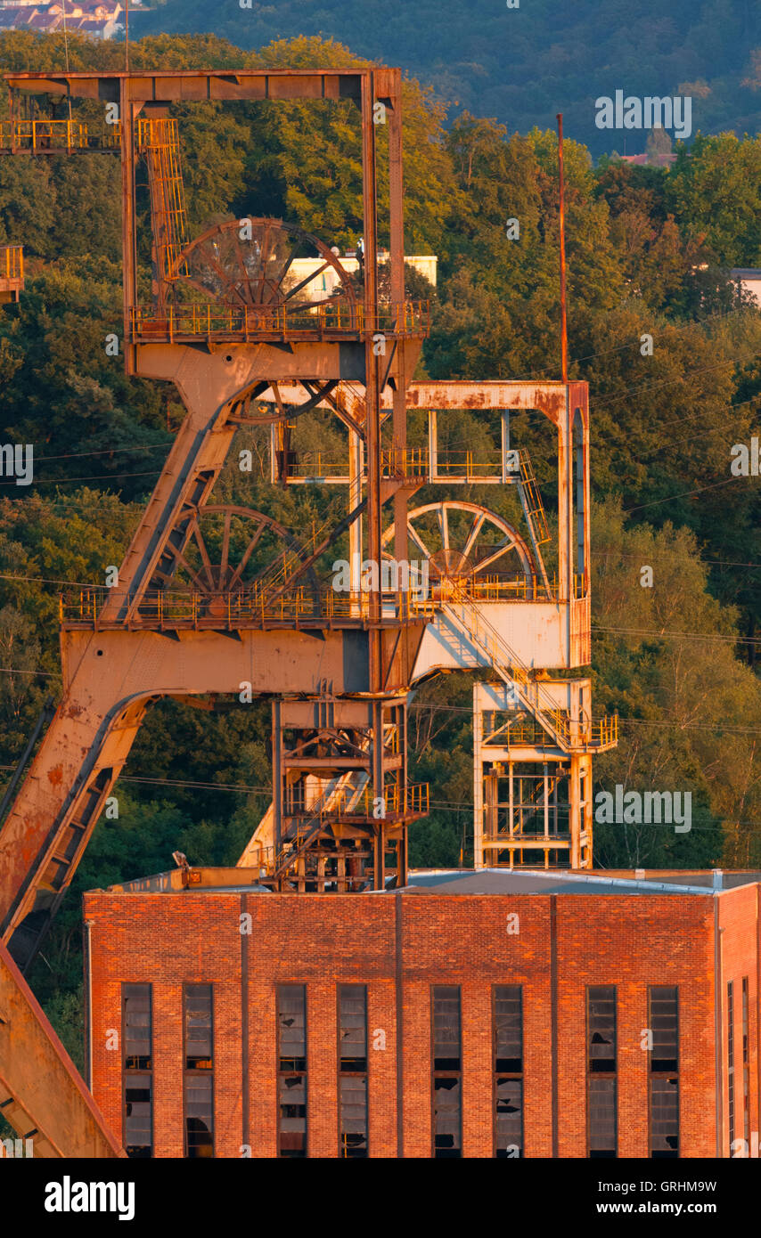 Moselle (57), Forbach, Petite Rosselle, Carreau Wendel, Mus Les Mineurs ...