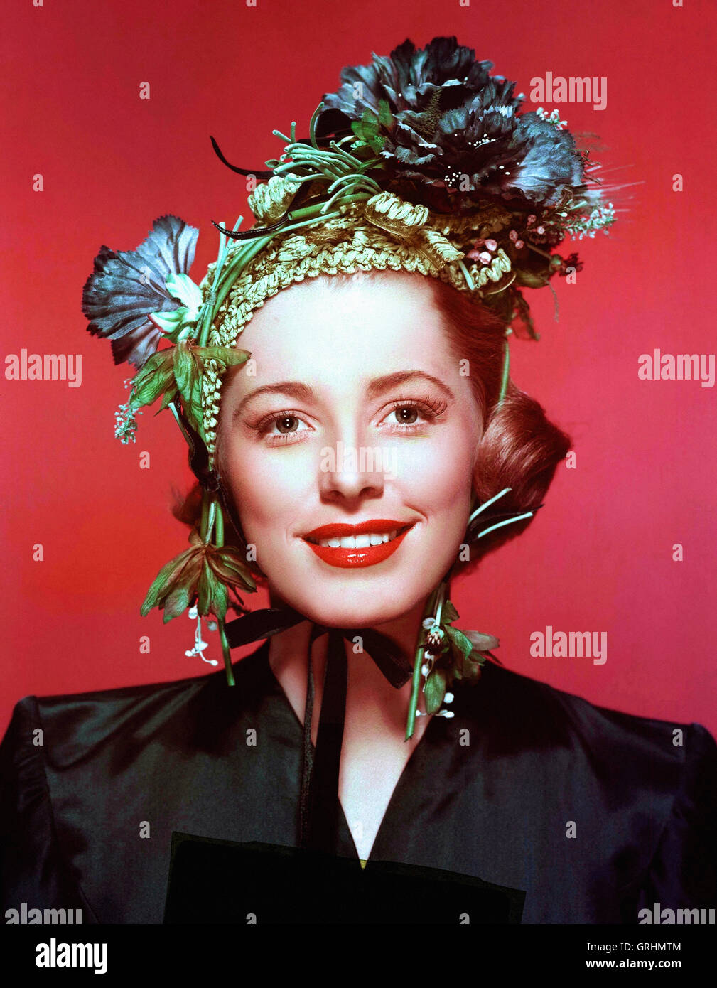 Color Portrait of Eleanor Parker Stock Photo - Alamy