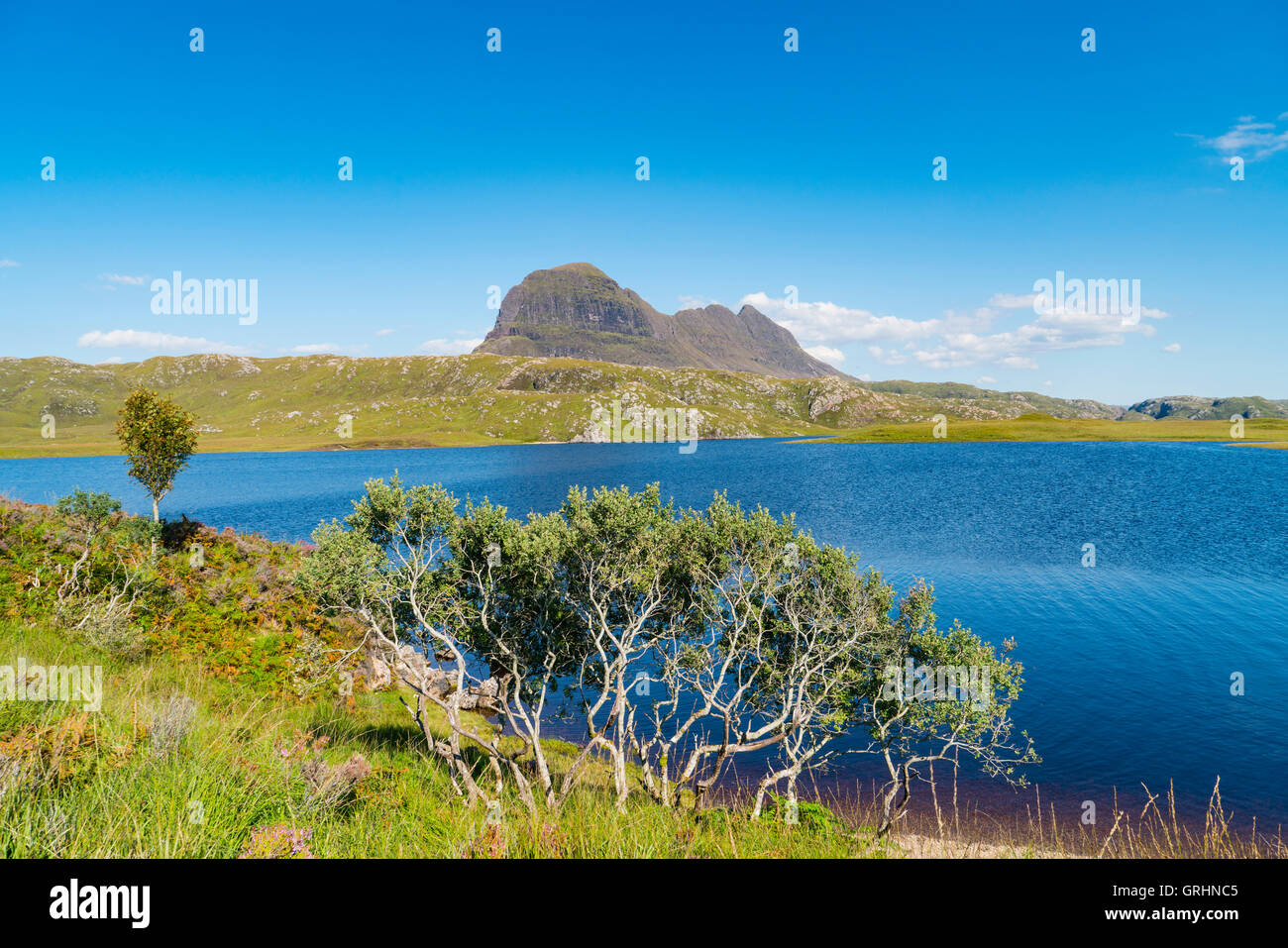 Sutherland scottish mountains hi-res stock photography and images - Alamy