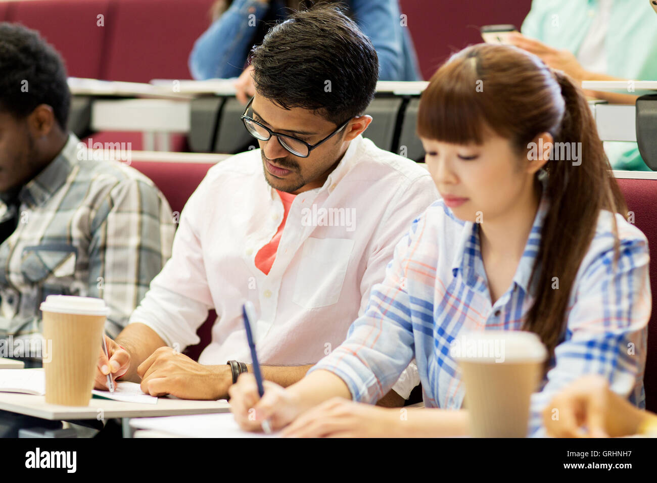 University student making coffee hi-res stock photography and images ...